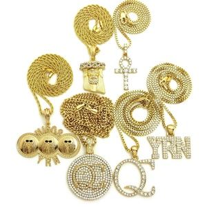 Accessories | Iced Migos Qc Yrn Jesus Ankh 6 Chain Necklace Set | Poshmark